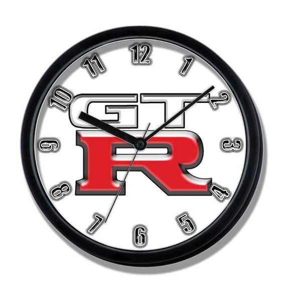Clock | Wall Decor | Nissan Gtr Logo Clock New | Poshmark